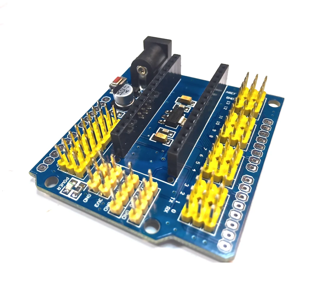 Tarjeta expansión Arduino NANO y UNO R3 Shield – 3DBOTS Tarjeta expansión Arduino NANO y UNO R3 Shield – 3DBOTS