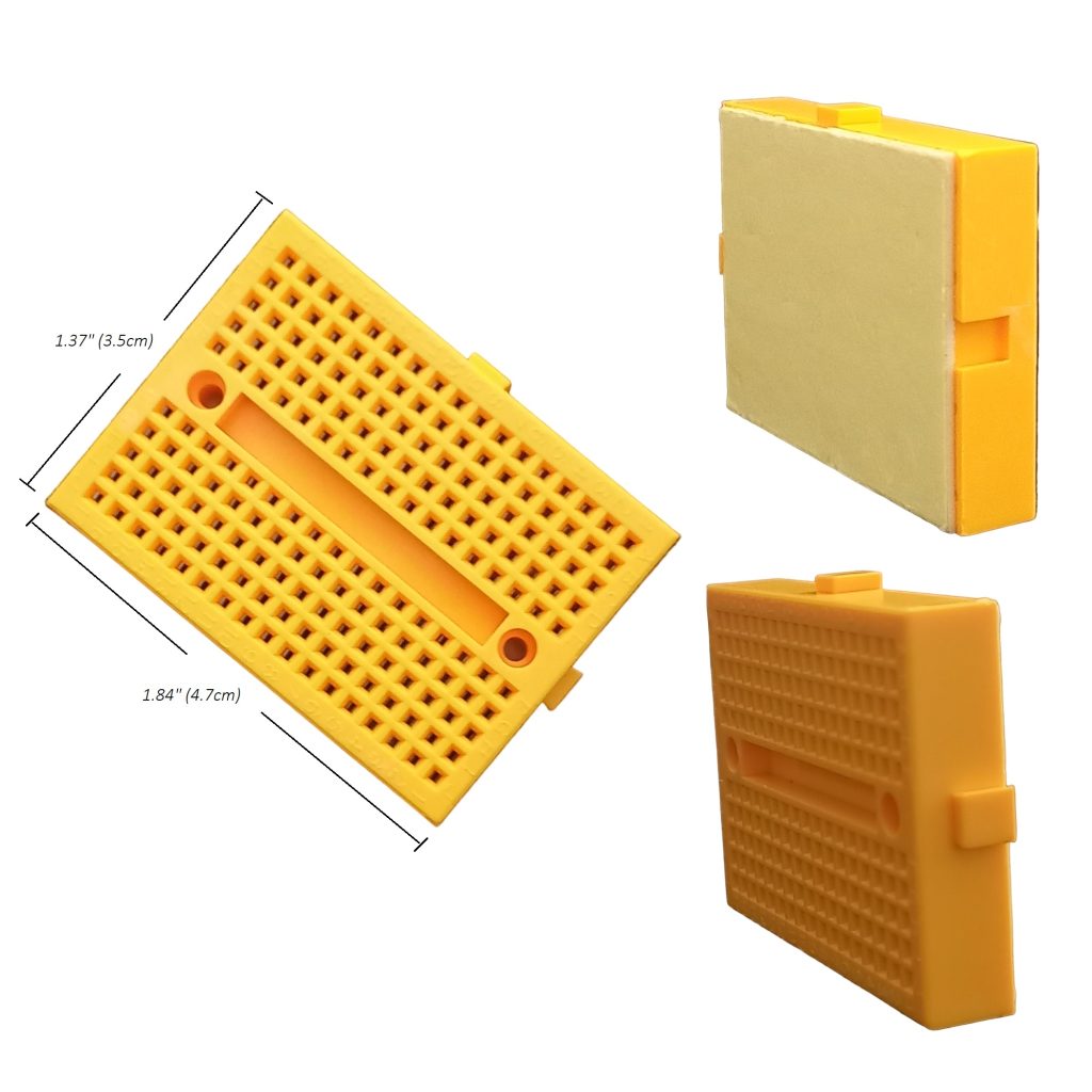 Protoboard Mini SBY-170 (3.5 x 4.7 cm) Arduino Breadboard – 3DBOTS