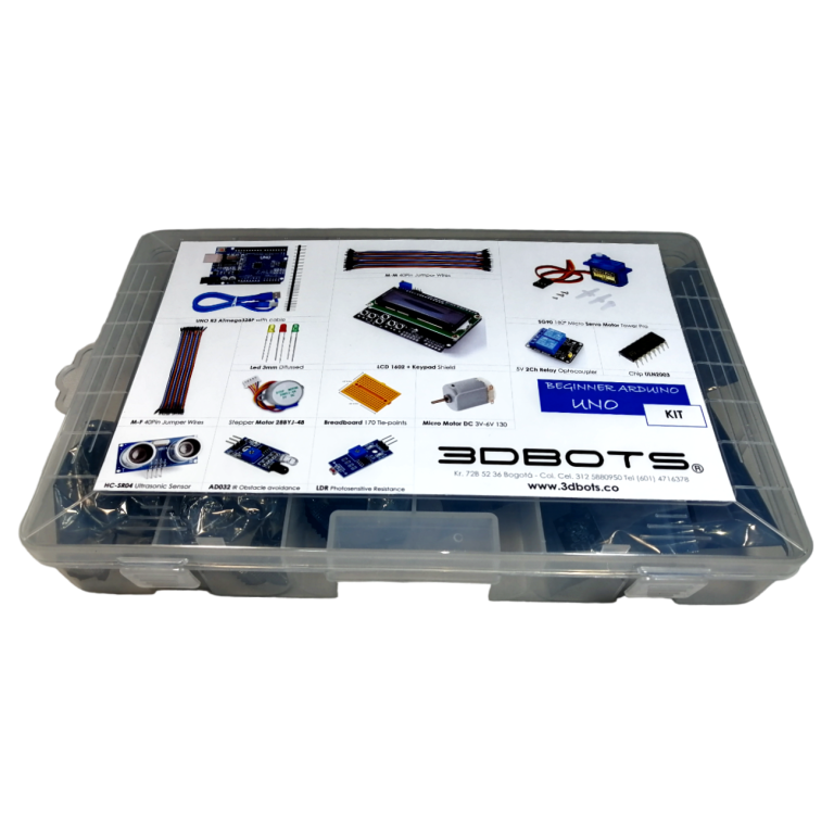 Kit Beginner Arduino UNO R3 Principiante – 3DBOTS