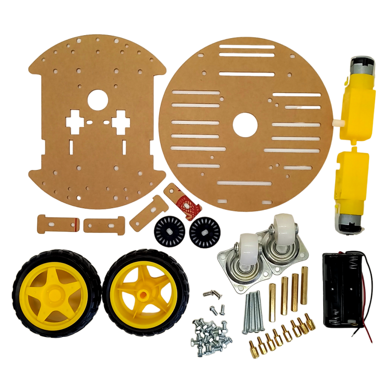 Kit Chasis Carro 2WD Smart Robot Arduino – 3DBOTS
